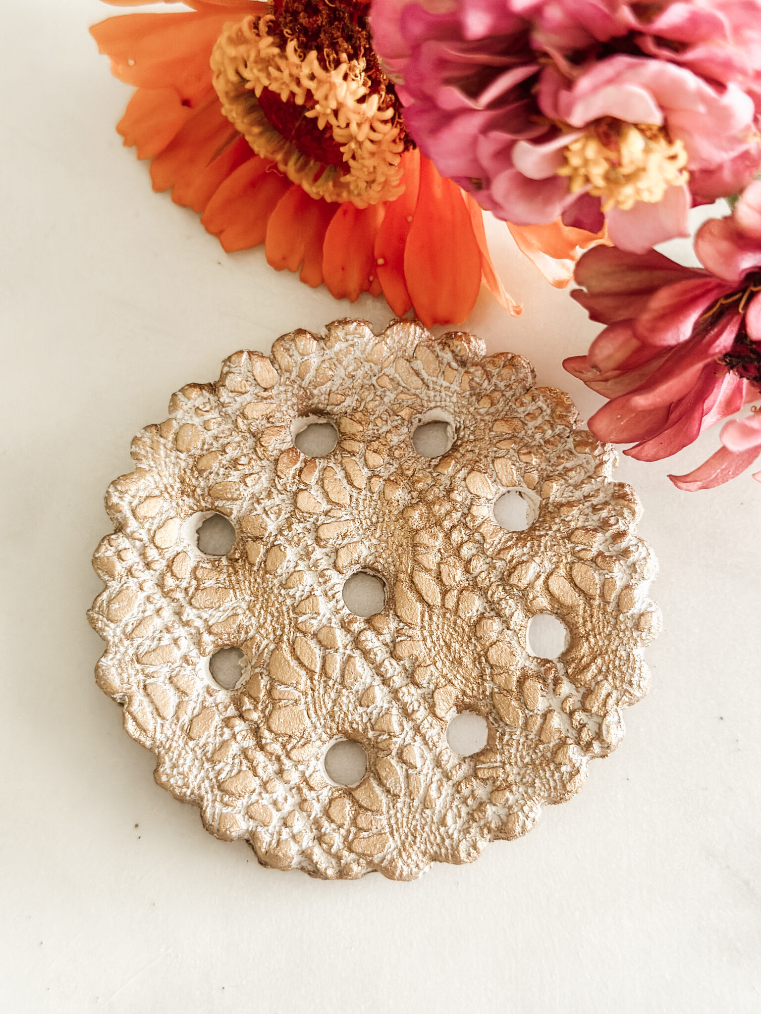 How to Make a DIY Flower Frog Using Air Dry Clay