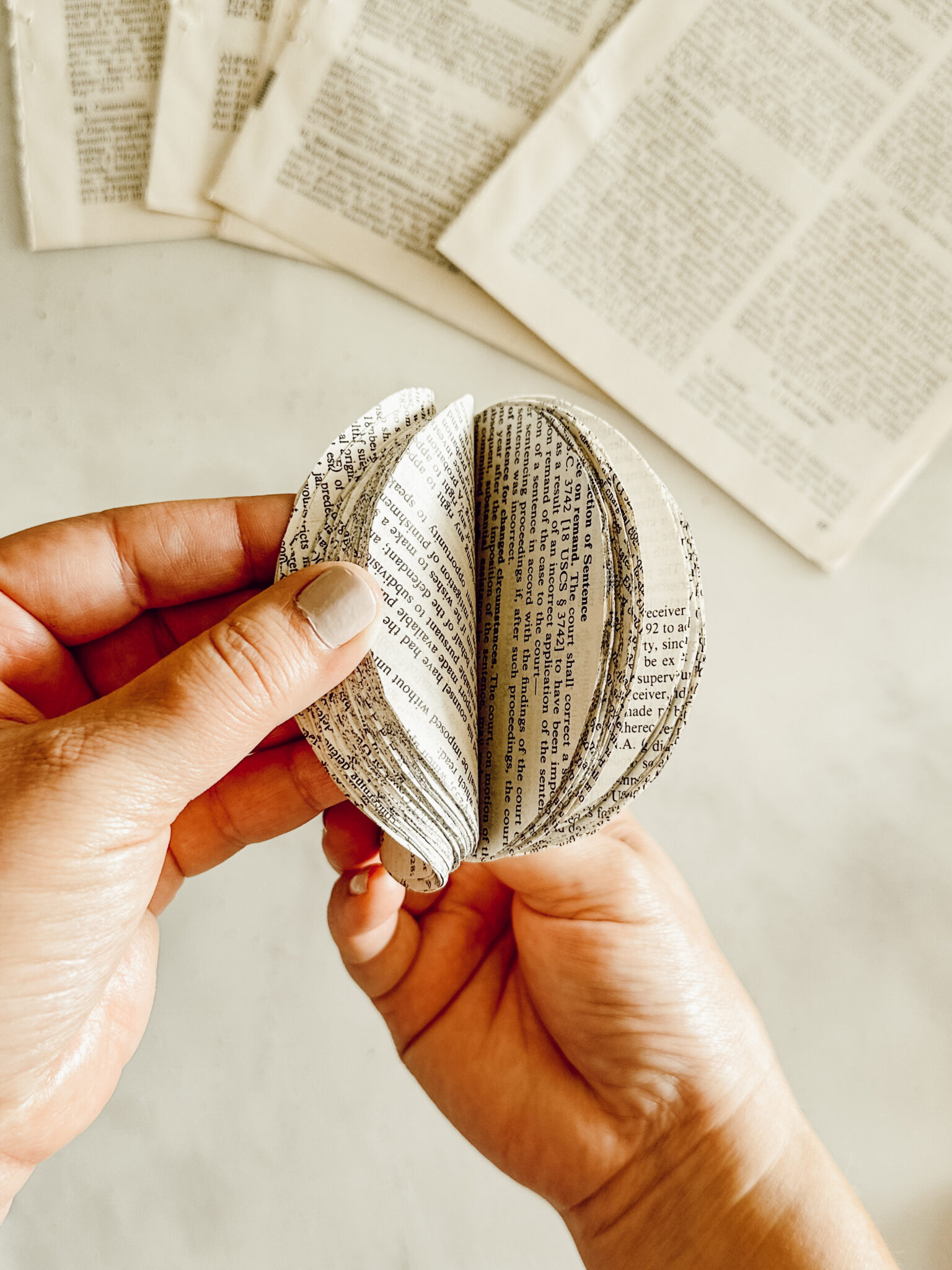 Easy Book Page Flower Tutorial: Turn Old Books Into Flowers