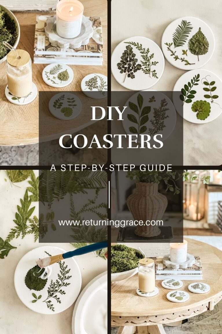 DIY Coasters: A Simple and Elegant Handmade Craft