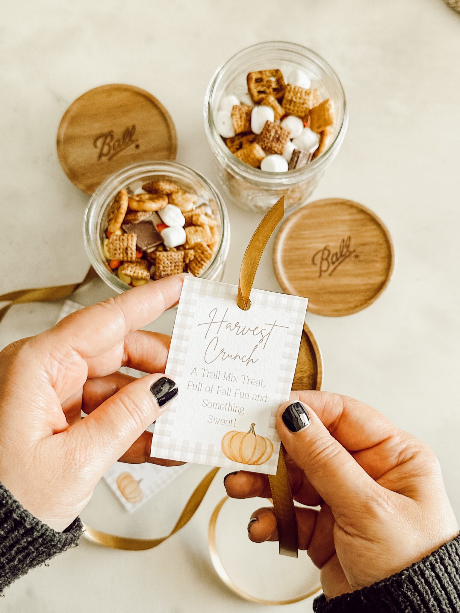 Harvest Crunch: A Sweet Fall Snack Mix and Free Printable!