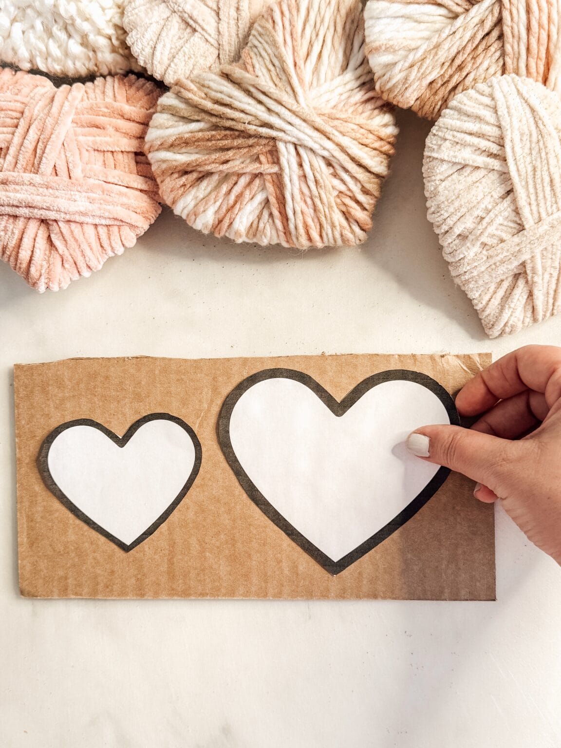 Make Cute Yarn Hearts: Easy Valentine’s Day Craft Idea