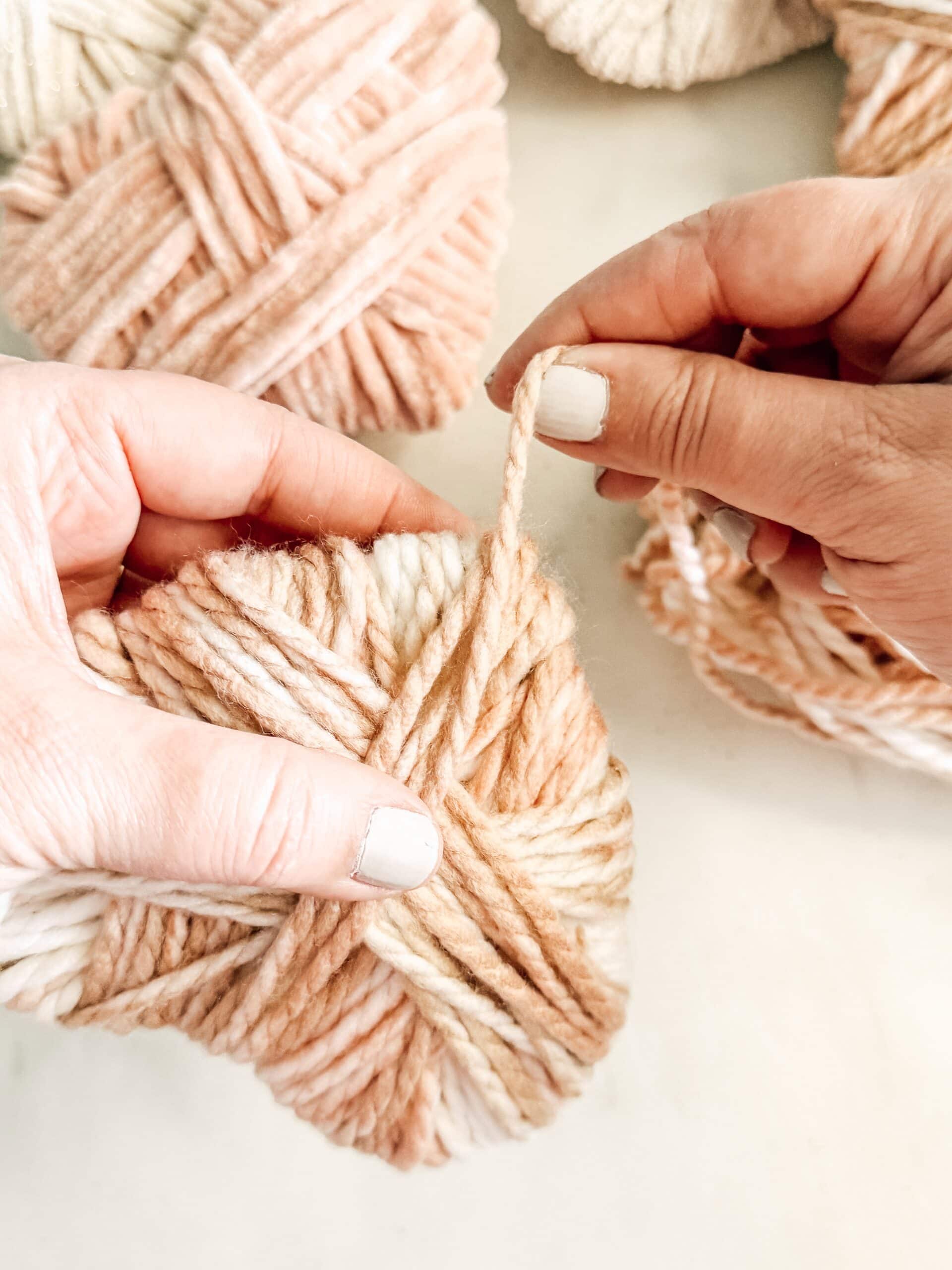 Make Cute Yarn Hearts: Easy Valentine’s Day Craft Idea