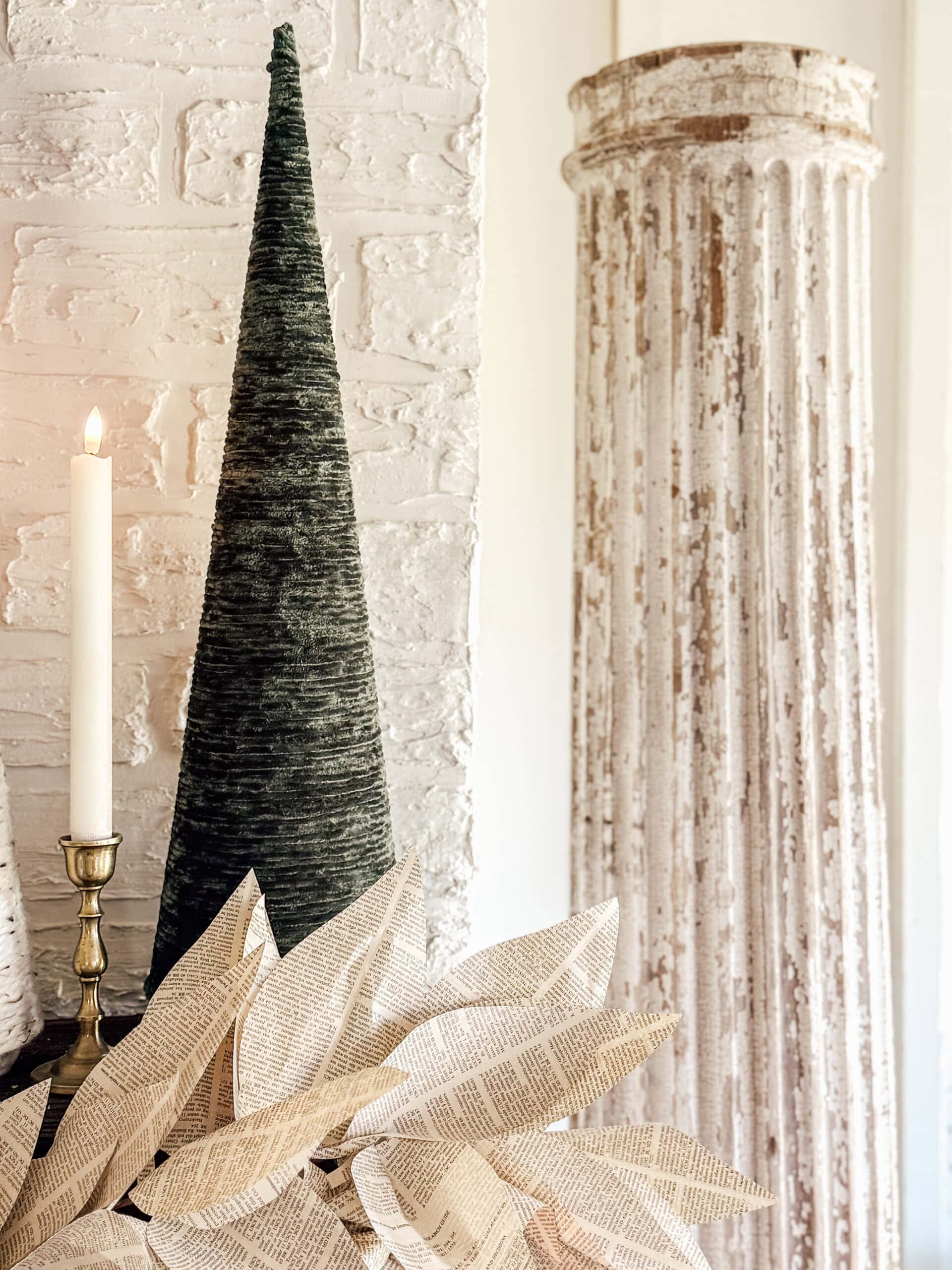 Make Your Own Yarn Trees for Cozy, Budget-Friendly Christmas Decor