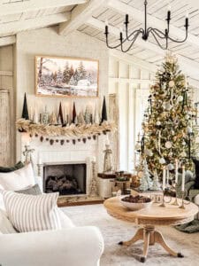 A Cozy Handmade Holiday: My Cottage Farmhouse Christmas Home Tour